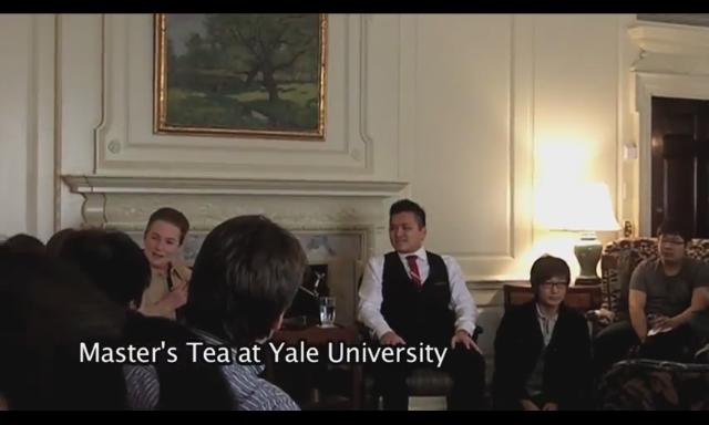 Teaching Asian Male Confidence at Yale University's Master's Tea 90 ...